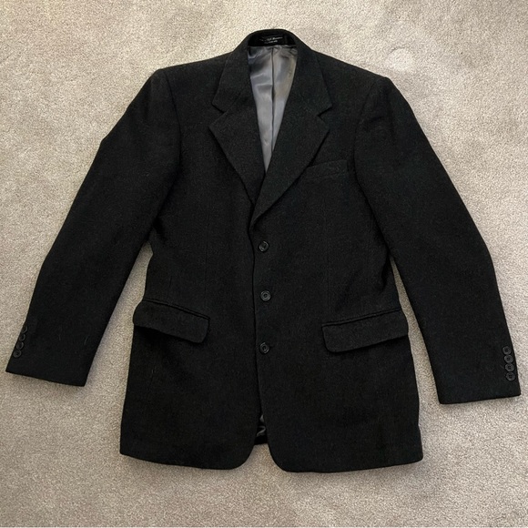 Bachrach | Suits & Blazers | Bachrach Mens Gray Cashmere Wool Blazer 4l ...